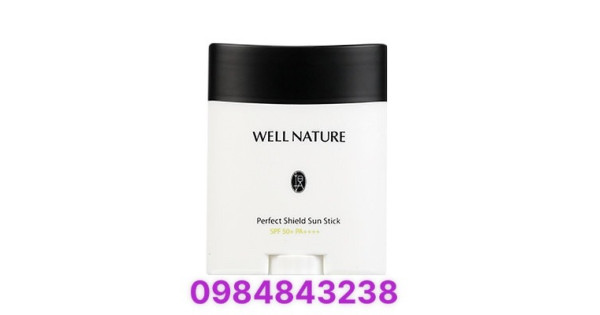 WELL NATURE Perfect Shield Sun Stick (Thanh lăn chống nắng SPF50+ PA++++)