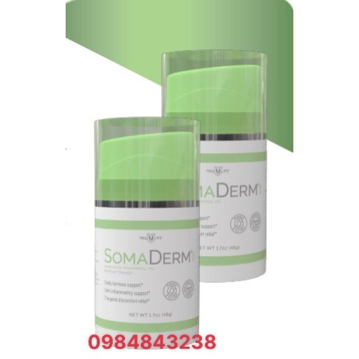 SOMADERM + AWE hỗ trợ giảm đau và căng thẳng tác dụng tức thì sau 5 phút