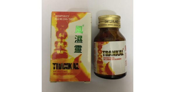 Trankal Thái Lan giúp tiêu viêm giảm đau thấp khớp, đau thần kinh tọa ...