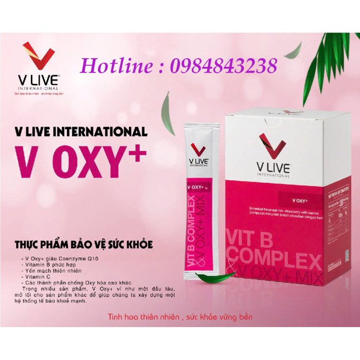 V OXY+ GIÚP TUẦN HOÀN MÁU, TĂNG CƯỜNG OXY CHO NÃO VÀ TẾ BÀO TỐT MANG ...